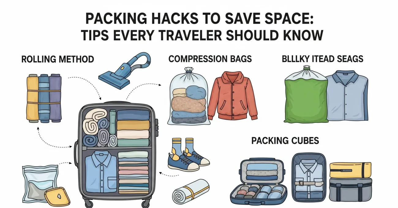 Packing Hacks to Save Space: Tips Every Traveler Should Know