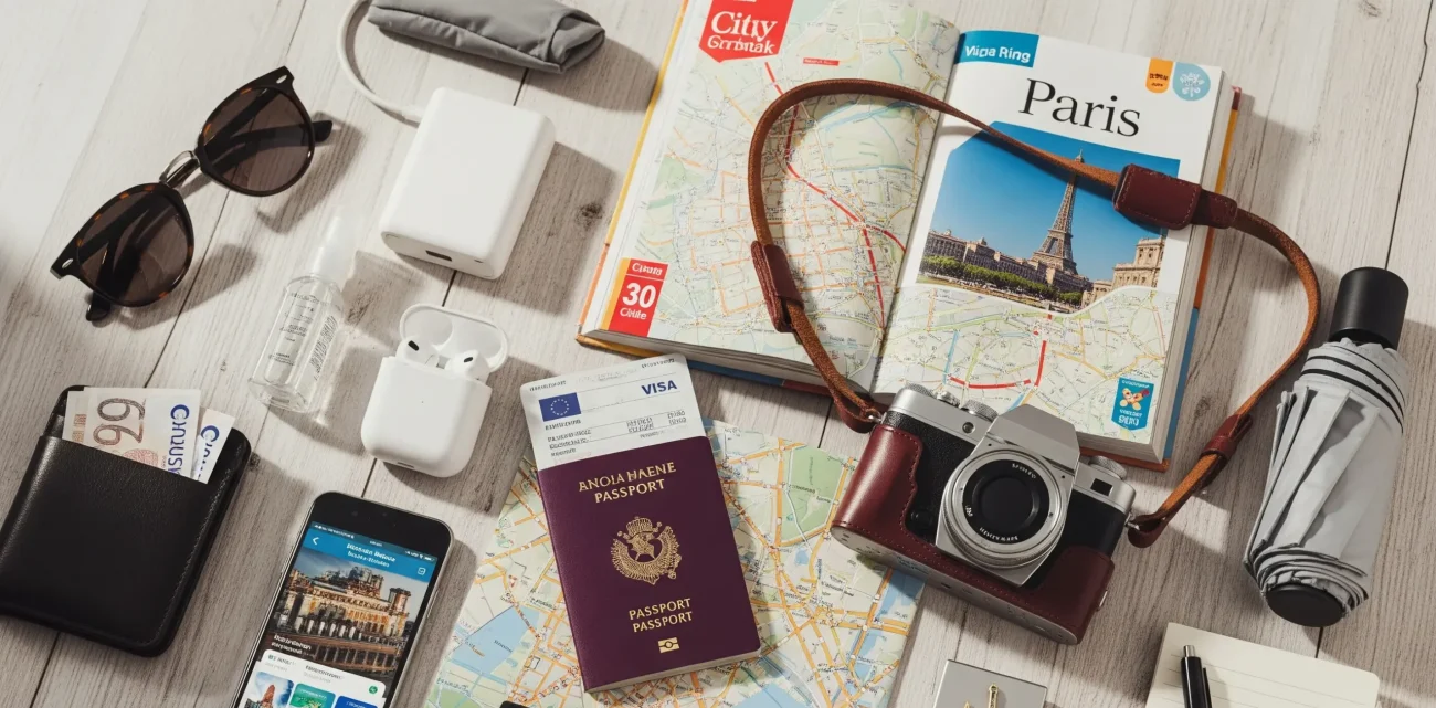 6 Essential Accessories of European City Break Travel Kit